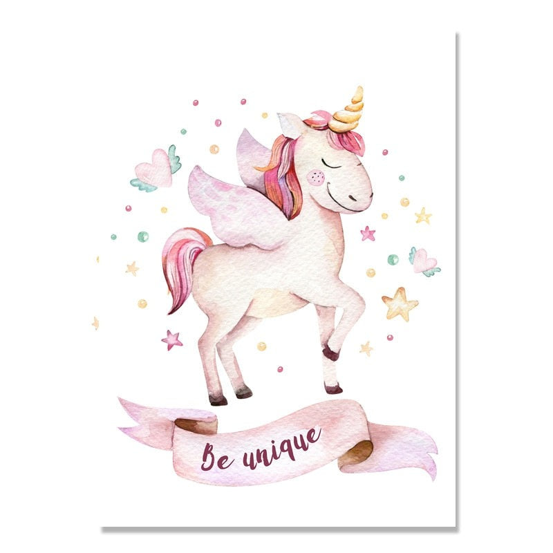 Poster mural licorne | Une Licorne